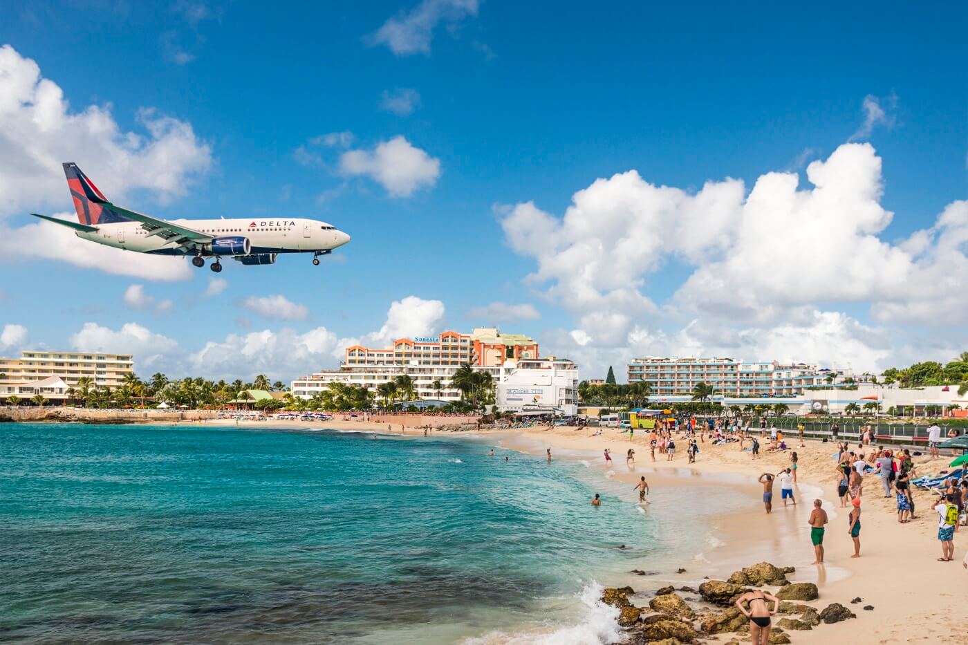 Tips over vliegen naar Sint Maarten. | Wereldreizigersclub